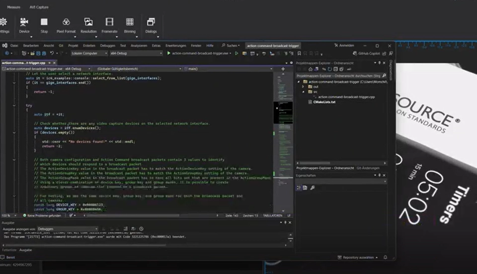 Imaging Control IC4 Python SDK - Getting Started with Zoom Cameras